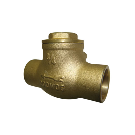 247AB LF Brass Swing Check Valve - Red White Valve Corp.